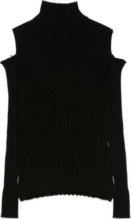 D.exterior Pull Col Rond - Noir