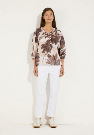 More & More Klassische Bluse flie&szlig;ende 3/4 Arm-Sommerbluse