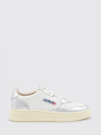 Autry Baskets Medalist Low en cuir bicolore avec bout perfor&eacute;