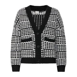 Ichi Cardigans - - Knitwear - Damen - Schwarzk - L