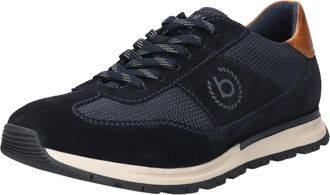 Bugatti Herren Businessschuhe, Männer Schnürer,schnürschuhe,Anzugschuhe,Budapester Style,elegant,Office,büro,Freizeit,Dark Blue (4100),45 EU/EU UK