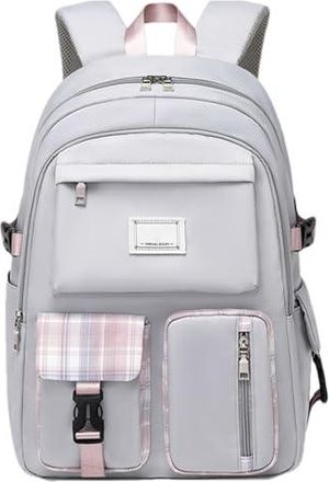 Generico Sac &agrave; dos d&eacute;cole - Sac &agrave; dos pour ordinateur portable | Sac &agrave; dos | Sac spacieux en polyester sadapte aux livres dordinateur portable et A4 D 15,6 pou