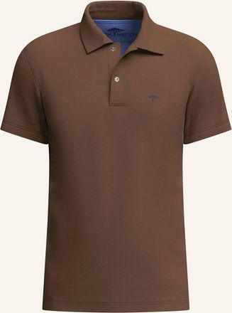 Fynch-Hatton Fynch-Hatton Piqué-Poloshirt braun