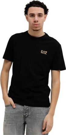 Emporio Armani Homme, Tops, Noir, Taille: M 7M001327 T-Shirt