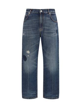 Namacheko Mens Jeans Warkworth Sky Captain Cotton