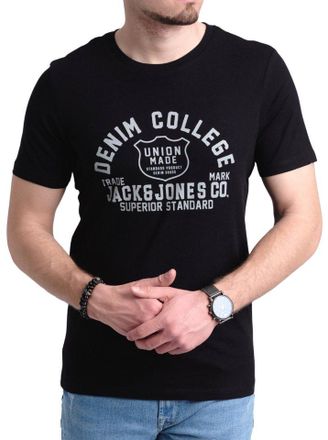 Jack & Jones T-Shirt Stilvolles Slim-Fit oder Regular Shirt mit Printdruck (3er-Pack) Printdruck