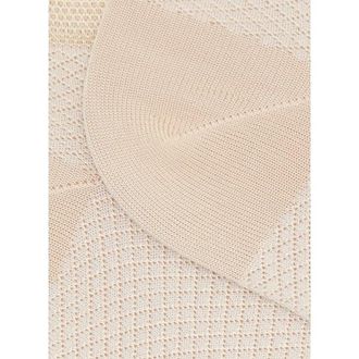 Dor&eacute; Dor&eacute; Chaussettes basses &agrave; motifs losanges en coton m&eacute;lang&eacute;