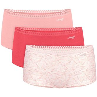 sloggi Femme Culotte Paquet de 3 GO Crush Short C3P