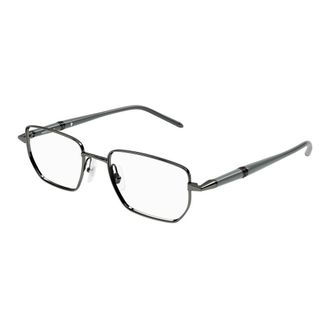 Montblanc Stilvolle Graue Transparente Brille - - Accessories - Herren - Grau - 54 MM