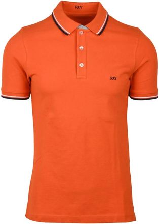 Fay Homme, Tops, Orange, Taille: S Polo