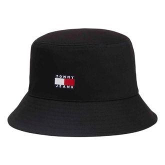 Tommy Jeans Homme, Accessoires, Noir, Taille: ONE Size Gorro Bucket