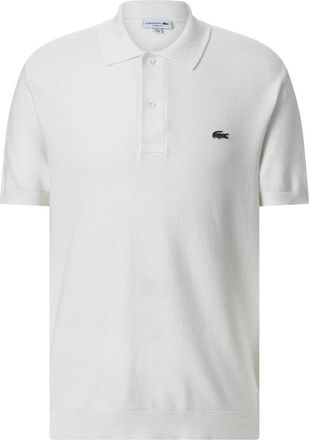 Lacoste Homme, Tops, Blanc, Taille: M Polo Chemises