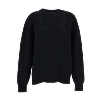Barrie Rundhals-Strickpullover - - Knitwear - Damen - Schwarzk - M