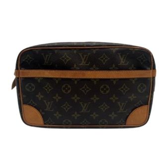 Louis Vuitton Sac pochette Pre-owned Monogram - Homme - Pre-owned - Brun - Taille: ONE Size