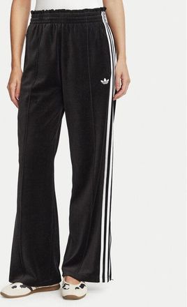 adidas Jogginghose Velour LG4295 Schwarz Loose Fit