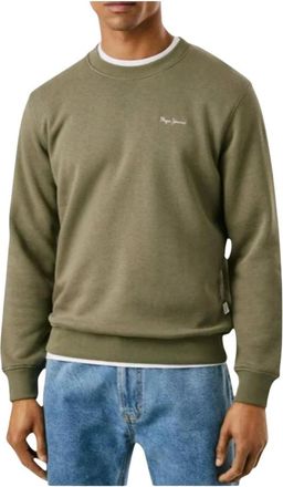 Pepe Jeans London Homme, Sweatshirts et sweats à capuche, Vert, Taille: XL Sweat Macbeth Vert