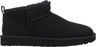 UGG Ugg, Femme, Chaussures, Noir, Taille: 40 EU Classic Ultra Mini Lace-up Bottes