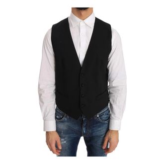 Dolce & Gabbana Homme, Costumes, Noir, Taille: M Suit Vestes