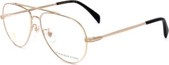 Eyewear by David Beckham Aviator Frame - - Accessories - unisex - Gelb - 56 MM