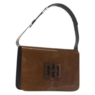 Ferragamo Pre-owned Leder Handtaschen - - Pre-owned - Damen - Braun - ONE SIZE