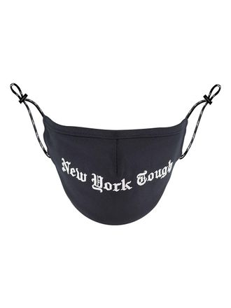 Haculla Mundschutz mit Slogan-Stickerei - Schwarz