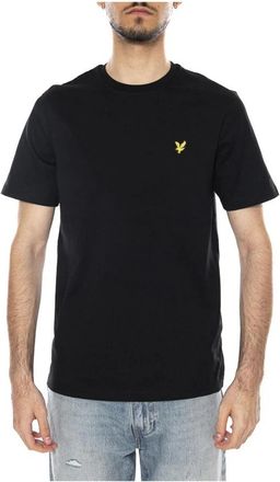 Lyle & Scott Plain T-Shirt - - Tops - Herren - Schwarzk - S