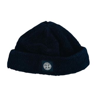 Stone Island Beanies - unisex - Accessoires - Bleu - Taille: S