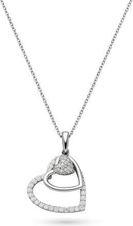 s.Oliver Necklace - Elegante Halskette aus poliertem 925er Silber - Silber - Ankerkette 45 cm - wasserfest & hautfreundlich