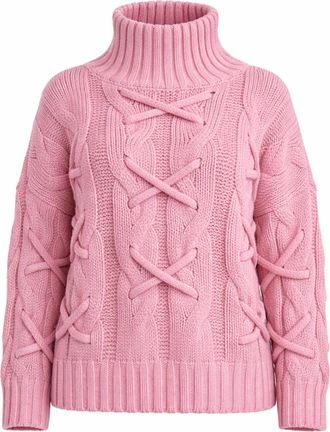 Worldclassca Strickjacke Strick Pullover mit Stehkragen