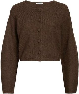 By Malene Birger Gilet court Zharea en laine et mohair m&eacute;lang&eacute;s