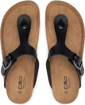 F.lli Campagnolo Zehentrenner CMP Eco Mymosa Wmn Flip FLop 3Q91036 Schwarz