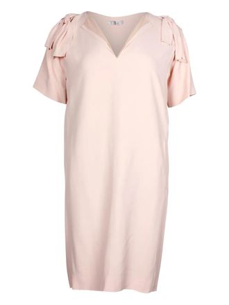 Chlo&eacute; Kleid mit Schleifendetail - Rosa