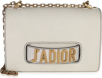 Dior Christian Dior Grained Calfskin JAdior Chain Flap Bag