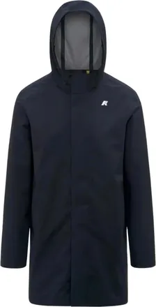 K-Way Homme, Vestes, Bleu, Taille: XL Veste Trois-Quarts