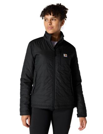 Carhartt Work in Progress Damen Winterjacke Relaxed Fit Light Insulated, Farbe:Black, Größe:XS