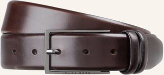 HUGO BOSS Lederg&uuml;rtel Carmello braun