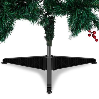 DOITOOL Stabiler Weihnachtsbaumständer aus Widerstandsfähigem Kunststoff Christbaumhalter für Künstliche Weihnachtsbäume Langlebige und Einfache Montage rutsc