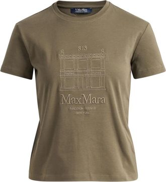 Max Mara Femme, Tops, Vert, Taille: 40 FR Smmbella T-Shirt