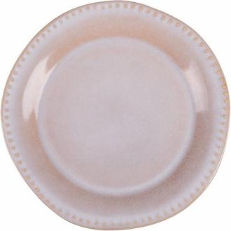 Villa D'Este Home Tivoli The Market Obstteller aus Steinzeug, beige mit verziertem Rand, 6 Stück