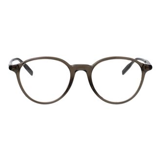Montblanc Montblanc - Monture Optique Ovale - Homme - Accessoires - Gris - Taille: 50 MM