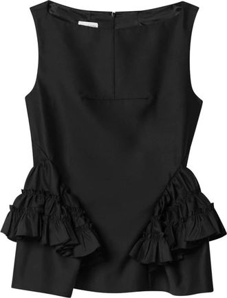 Dries Van Noten Femme, Tops, Noir, Taille: 40 FR Casey Top