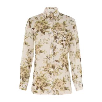 Zimmermann Damen, Blusen & Hemden, Beige, SGr&ouml;&szlig;e