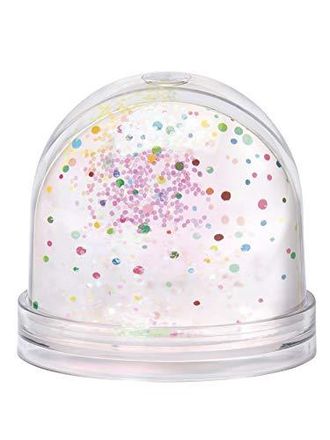 Walther Design Glitzerkugeln 6,5 x 6,0 cm Kunstglas GK100S