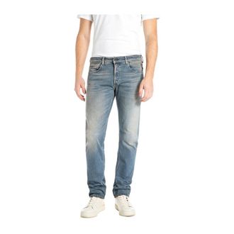 Replay Grover Gerades Jeans - - Jeans - Herren - Blau - W29 L32