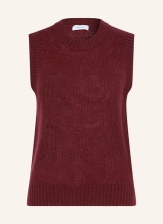 Darling Harbour Darling Harbour Cashmere-Pullunder rot