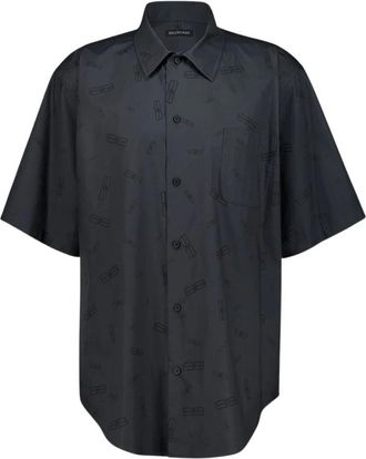 Balenciaga Herren, Shirts, Grau, SGr&ouml;&szlig;e