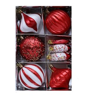 Generic Weihnachtsschmuck, handgemaltes Design, lebendige Farben f&uuml;r Weihnachtsb&auml;ume, Heimdekoration, Feiertagsfeiern, langlebige Dekorationen f&uuml;r die Familie