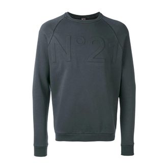 N&deg;21 Blaues Sweatshirt - - Sweatshirts & Hoodies - Herren - Blau - M