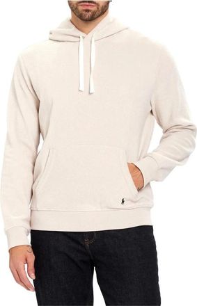 Ralph Lauren Homme, Sweatshirts et sweats à capuche, Beige, Taille: XL Loopback Fleece Sweat à capuche