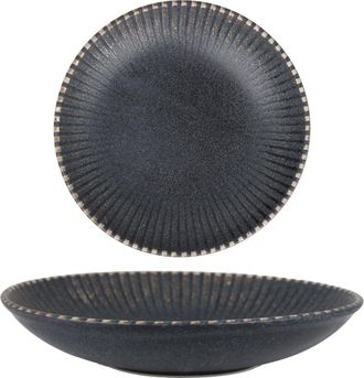 ID Fine Jewelry Tiefe Teller - Reckless - Porzellan - 25 cm (1140cc) - 6er Set